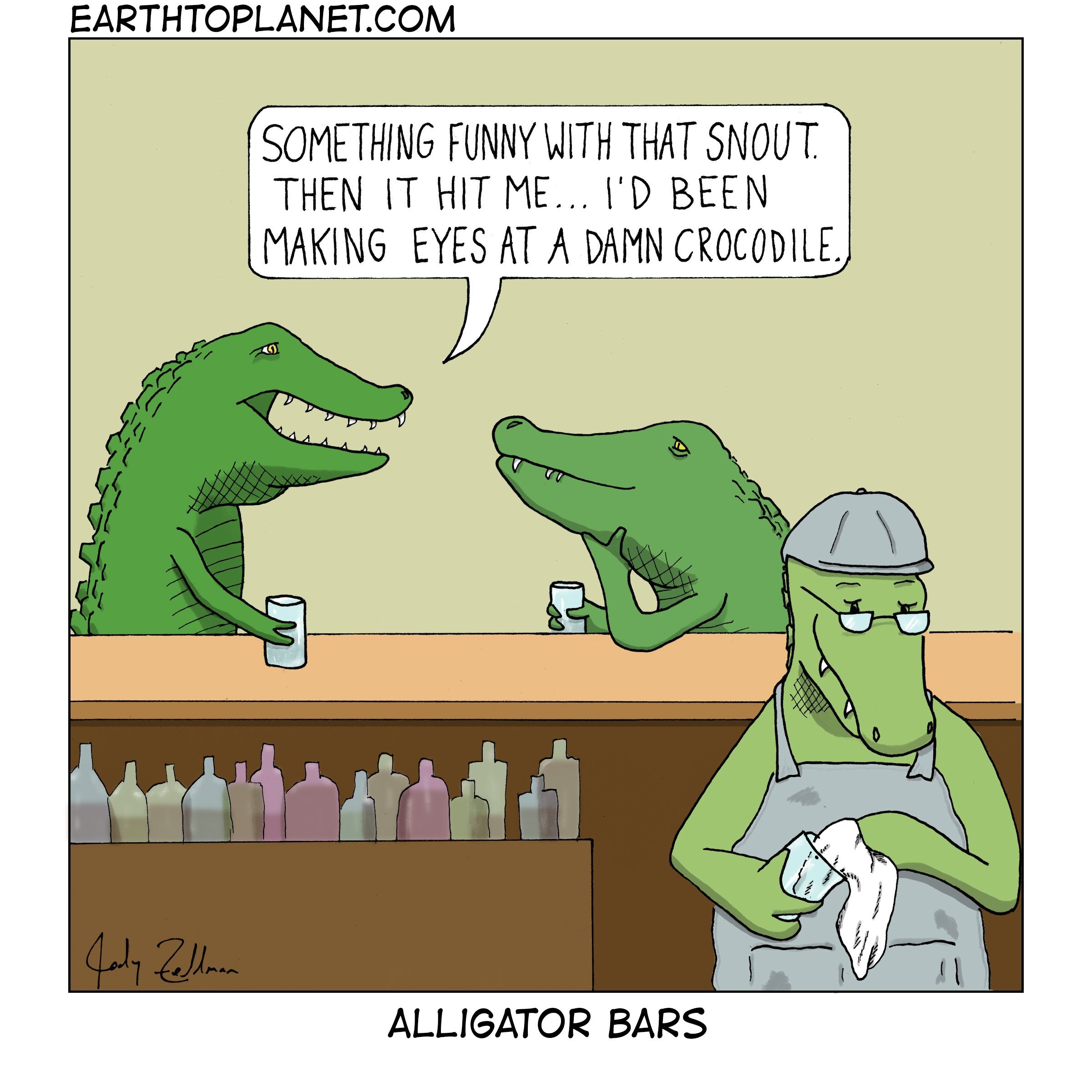 Alligator Bars | Earth To Planet Comics