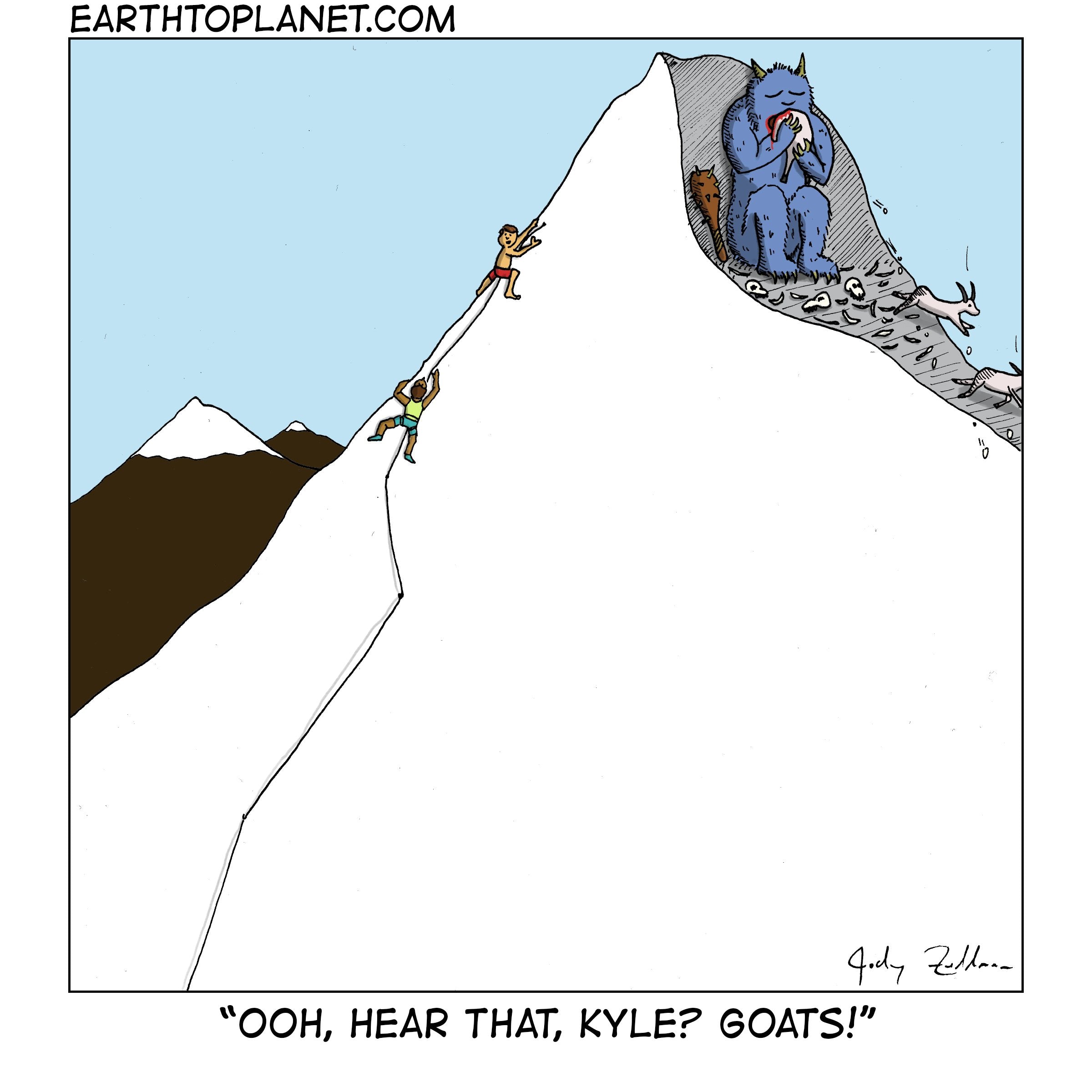 Goats | Earth To Planet Comics