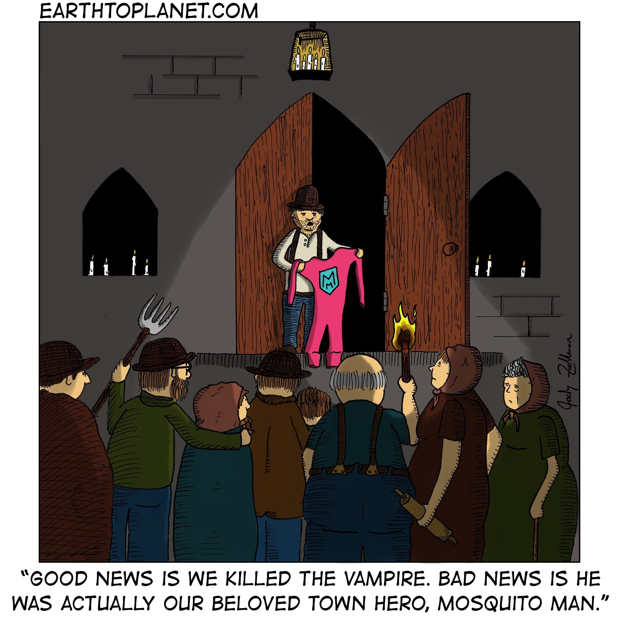 Killed The Vampire | Earth To Planet Comics